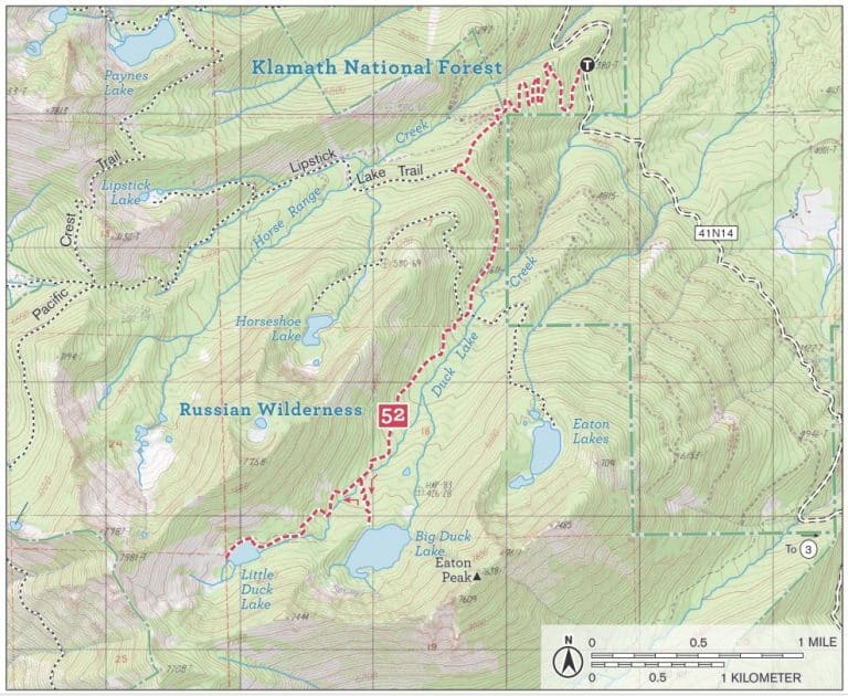 Hiking Big Duck Lake and Little Duck Lake in Russian Wilderness ...