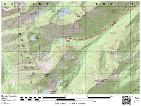 Sugar Lake Trail in the Russian Wilderness - Northern California Hiking ...